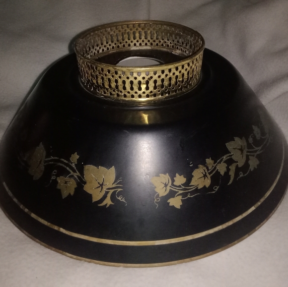 Tole Lamp | Other | Vintage Tole Lamp Top Shade Metal | Poshmark